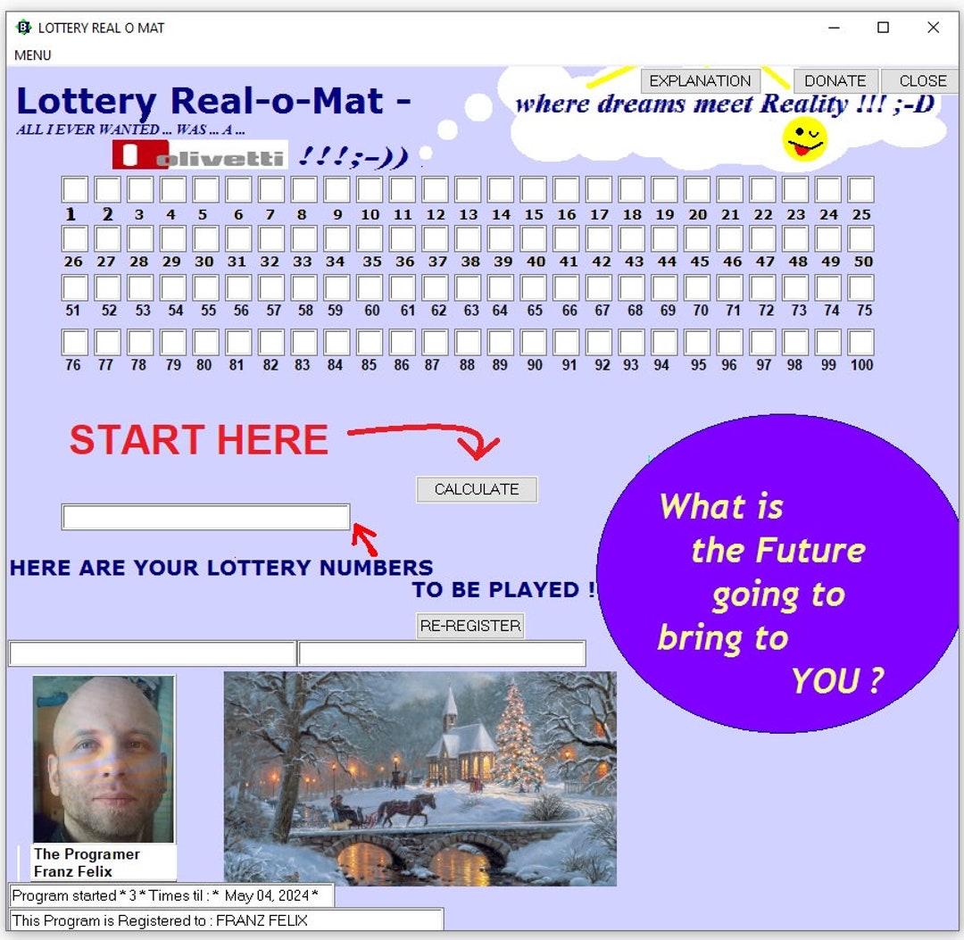 Super Lotto/lottery Software Covers From 1 to 100 Numbers! - Etsy