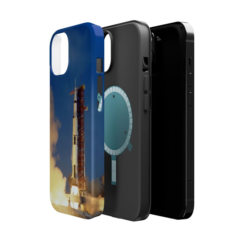 Apollo 11 / Saturn V 1 Magsafe Case Blastoff Liftoff NASA Armstrong ...