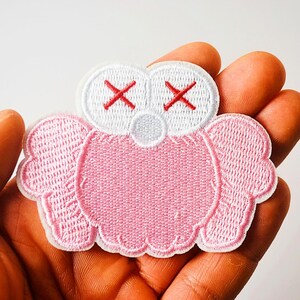 KAWS Embroidered Iron on and Sew on Patches, Custom KAWS Applique for ...