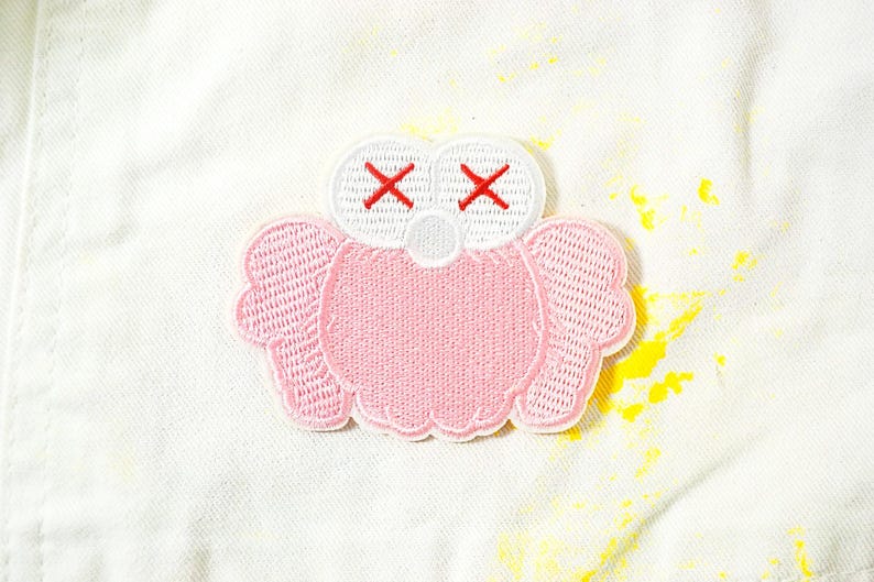 KAWS Embroidered Iron on and Sew on Patches, Custom KAWS Applique for ...