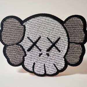 KAWS Embroidered Iron on and Sew on Patches, Custom KAWS Applique for ...