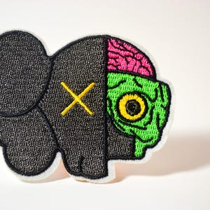 KAWS Embroidered Iron on and Sew on Patches, Custom KAWS Applique for ...