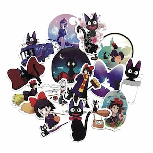 Kiki's Delivery Service Sticker Pack, Custom Assorted Studio Ghibli ...
