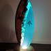 Resin Lamp, Surfboard Art, Surfboard Resin Lamp, Ocean Resin Lamp ...