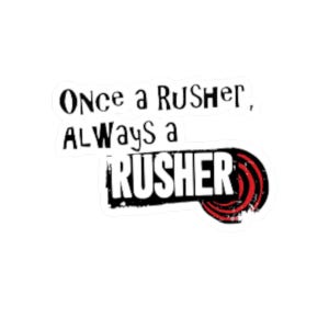 BTR "always a Rusher" Sticker - Etsy