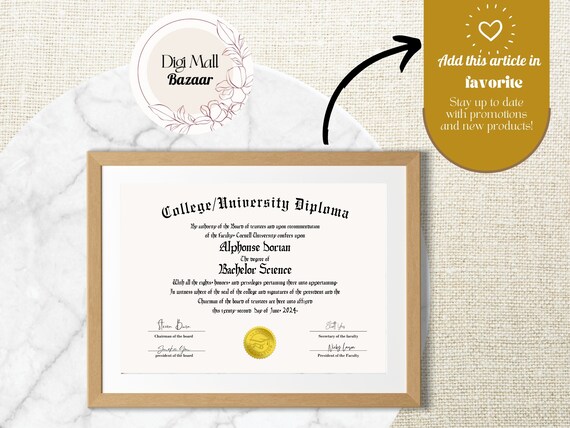 Diploma Universitario Imprimible Mejor Diploma De Vector De Plantilla