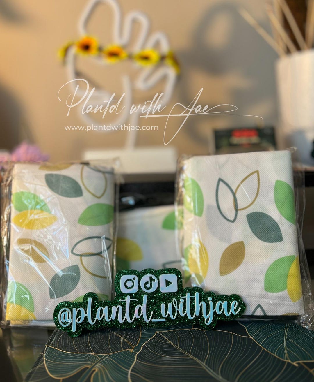 Leaf Plant Mat - Etsy