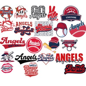 Angels Baseball - Etsy