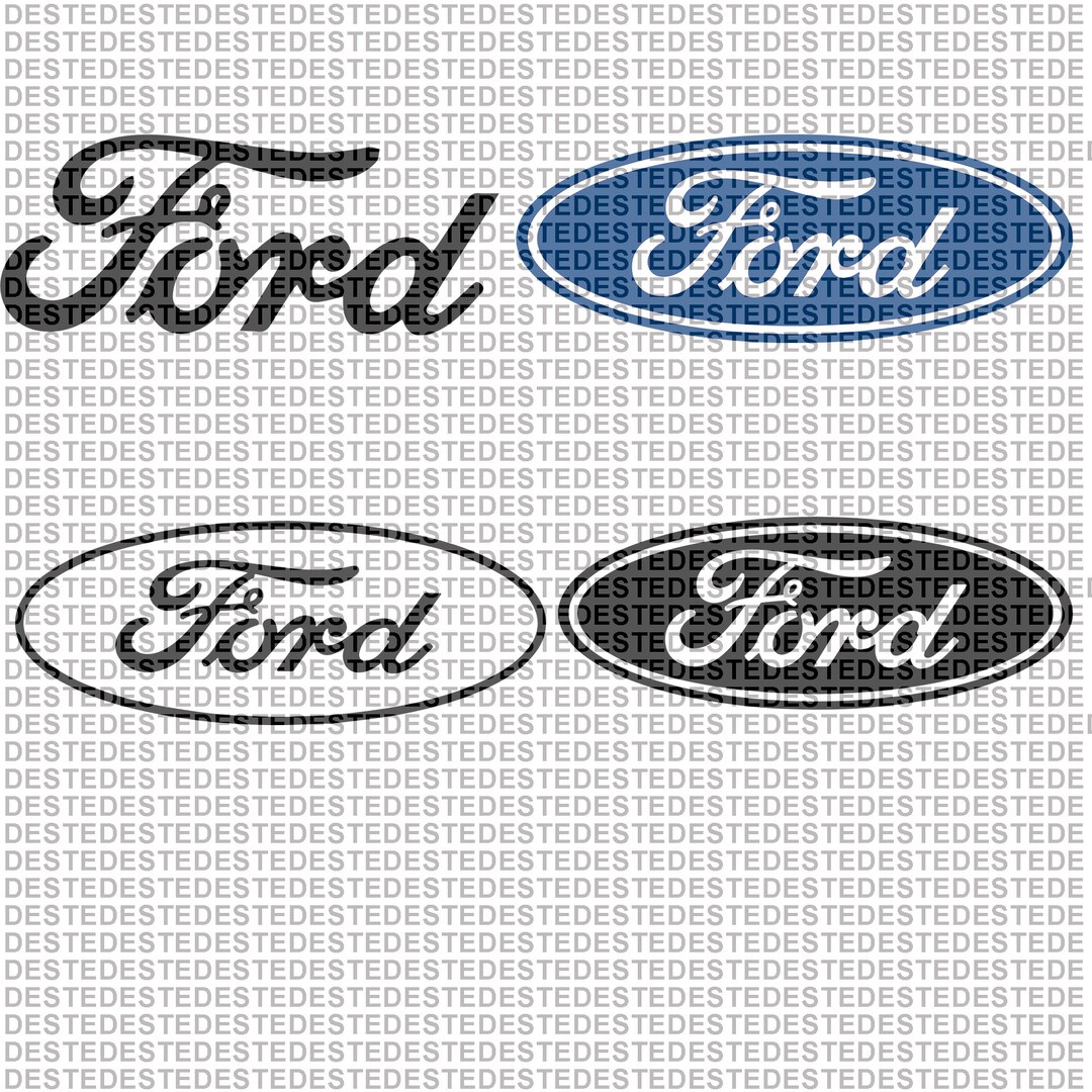 Ford Svg,ford Cricut,ready for Cricut Logo I Cup, Tshirt, Clip Art ...