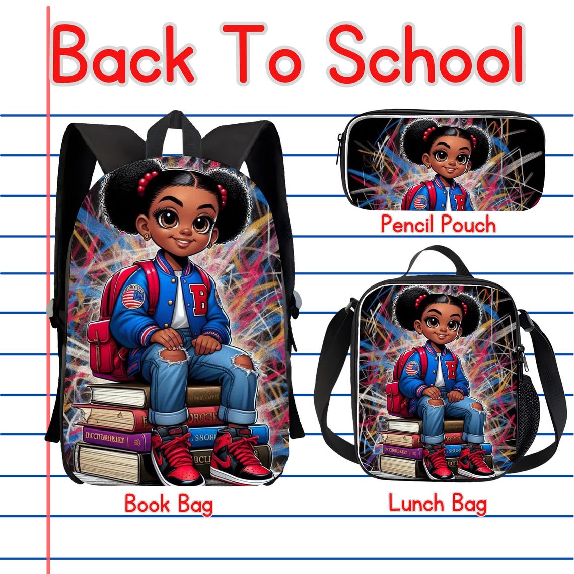 Editable Blank Backpack Template, Backpack Mockup, Lunchbox Mockup ...