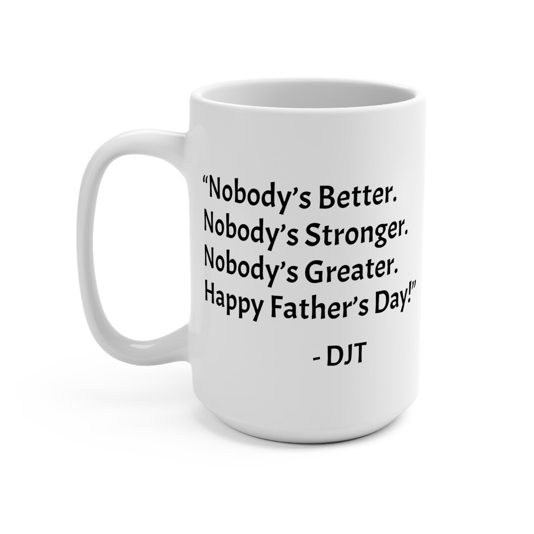 Fdjt&friends Happy Fathers Day Mug 1, 15oz - Etsy