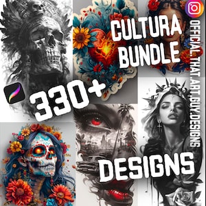 BUNDLE!! 330+ CULTURA and More, ,designs. Tattoo Designs, Tattoos, Art ...
