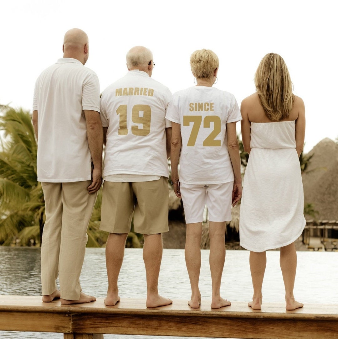 MARRIED SINCE & Celebrating Our 50th ANNIVERSARY Couples - Etsy