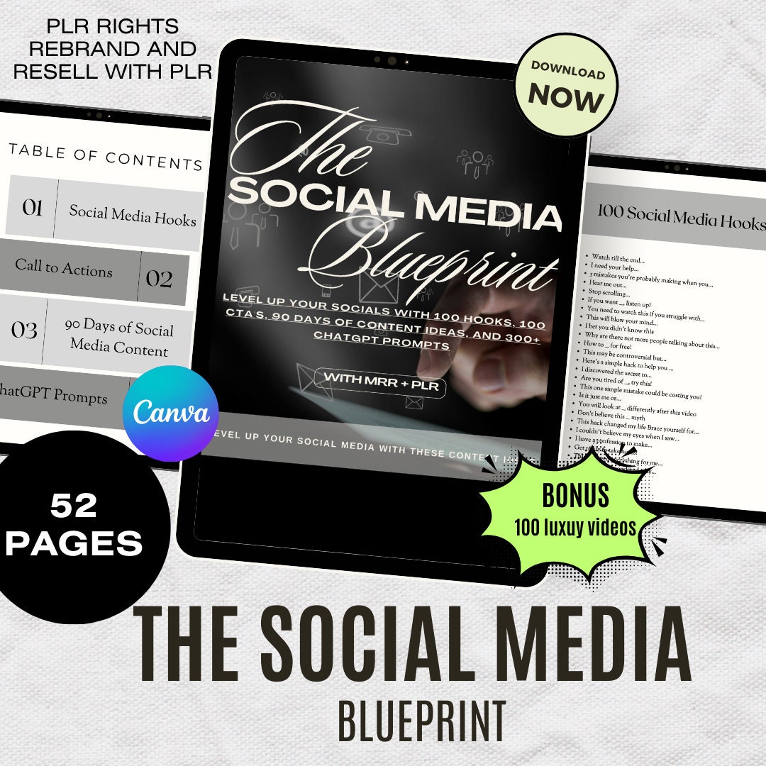 The Social Media Blueprint - Etsy