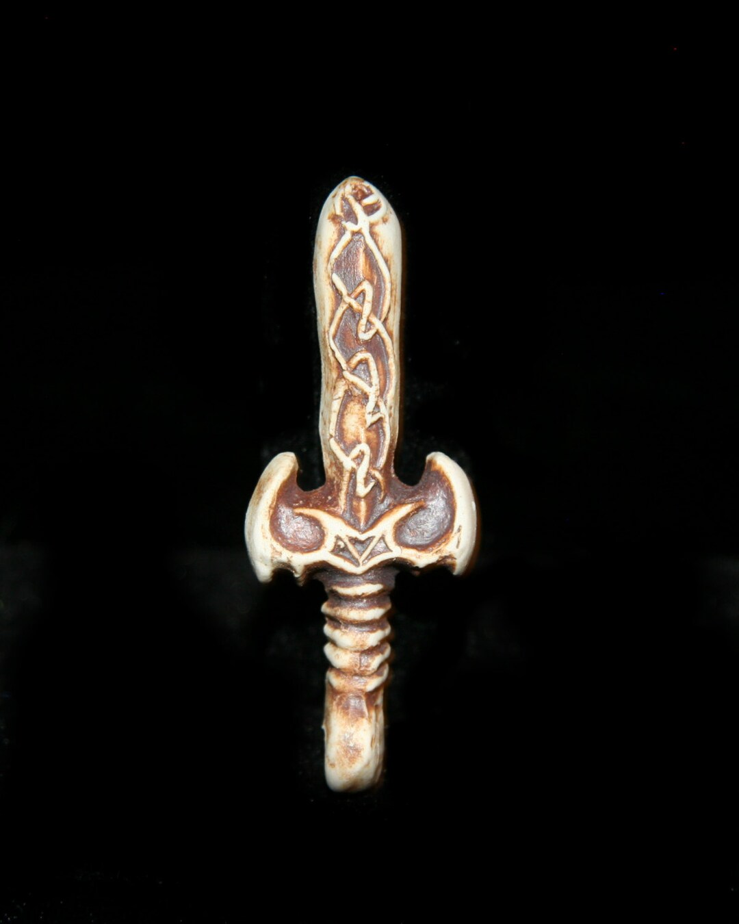 Ceramic Celtic Sword Bead - Etsy