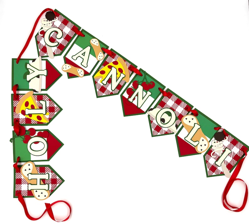 Holy Cannoli Birthday Banner : Custom Party Sign Decoration for Kids - Etsy