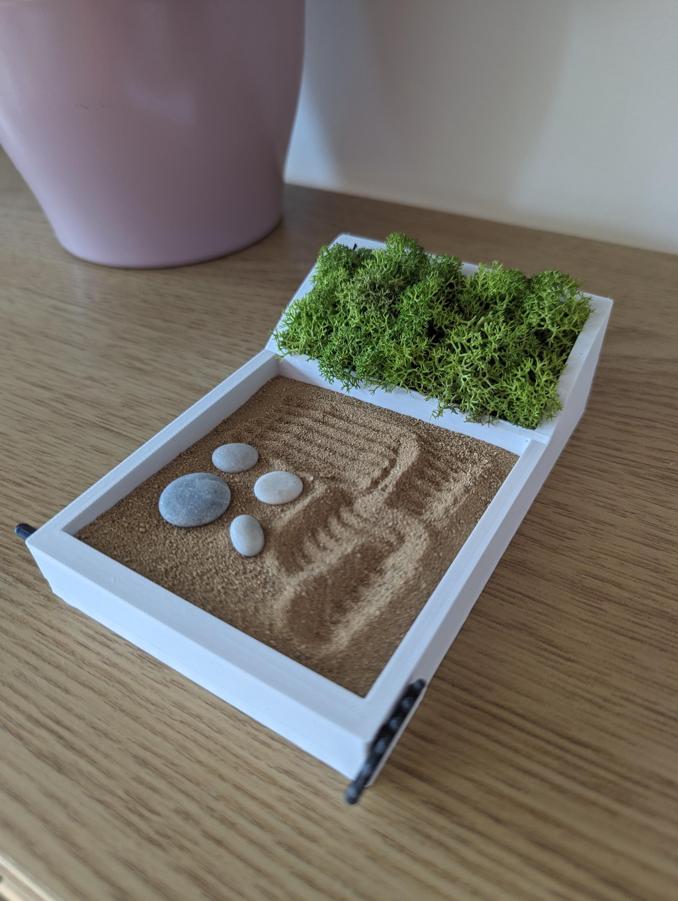 Mini Zen Garden Stress/fidget Zen Garden for Your Desk 3D Printed - Etsy