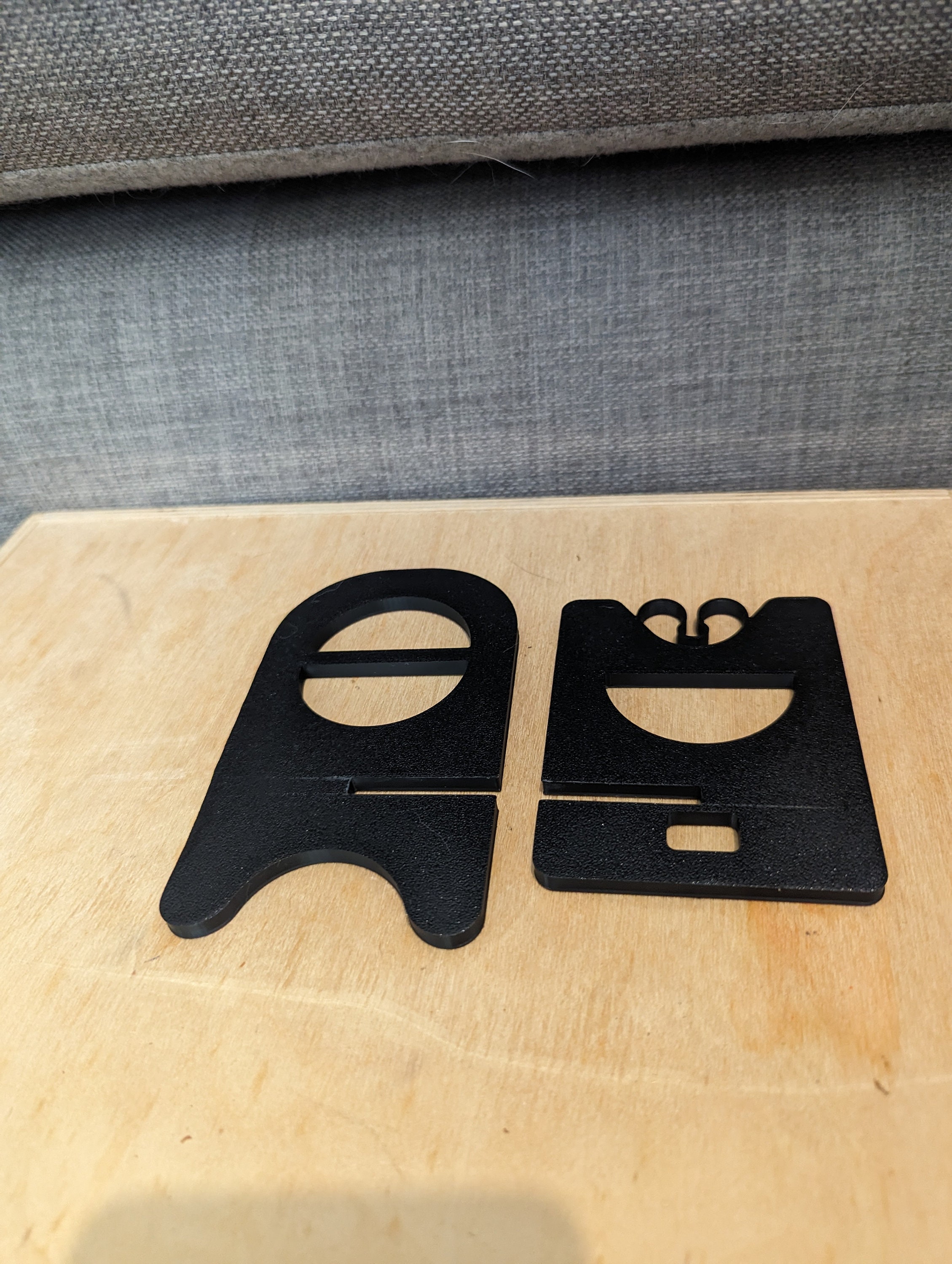 Phone Stand - Cable Holder - Desk/travel Stand for All Phone Types - Etsy