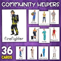 Professions Flashcards for Kids: Montessori Learning Cards (digital ...
