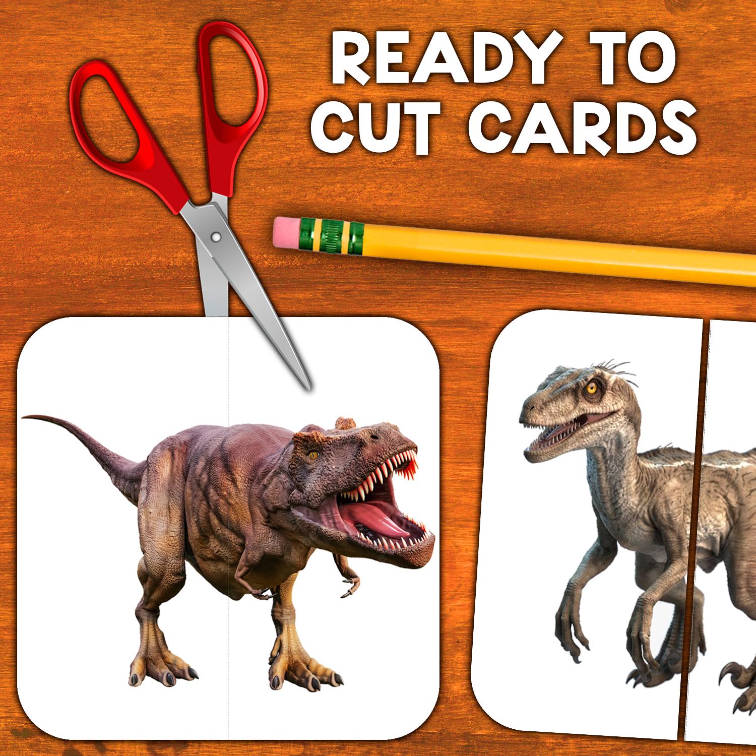 Dinosaurs Matching Activity | Dinosaur Montessori Puzzle Game ...