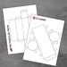 3D Shapes (cut and Fold) - Three-dimensional Shapes | Paper Craft ...