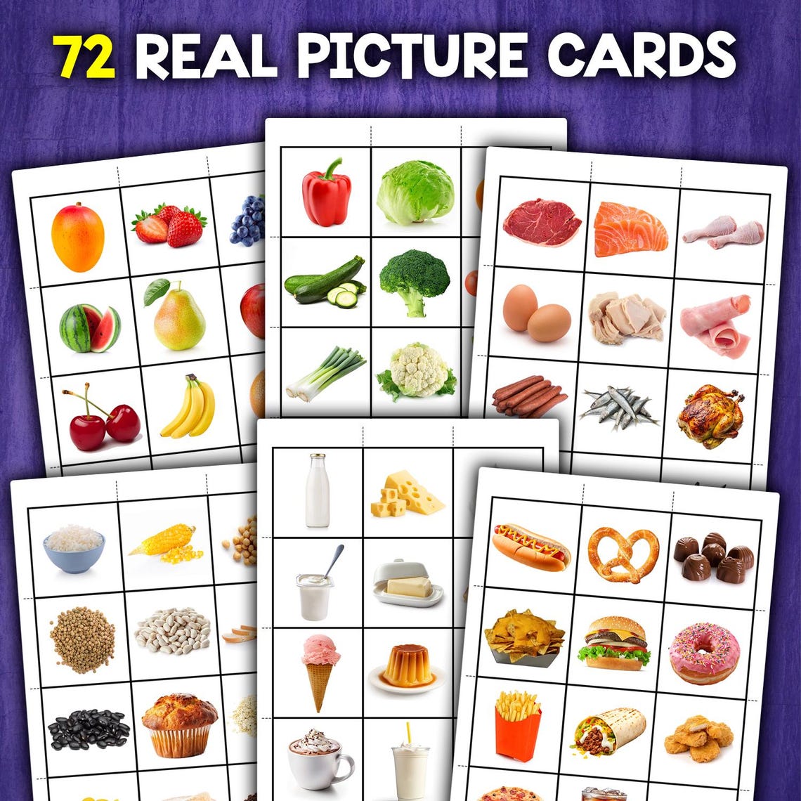 Food Sorting Activity | Sort by Food | Food Groups Activity for Special ...
