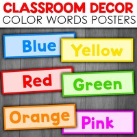 Number Posters | Ocean Rainbow | Classroom Decor - Etsy