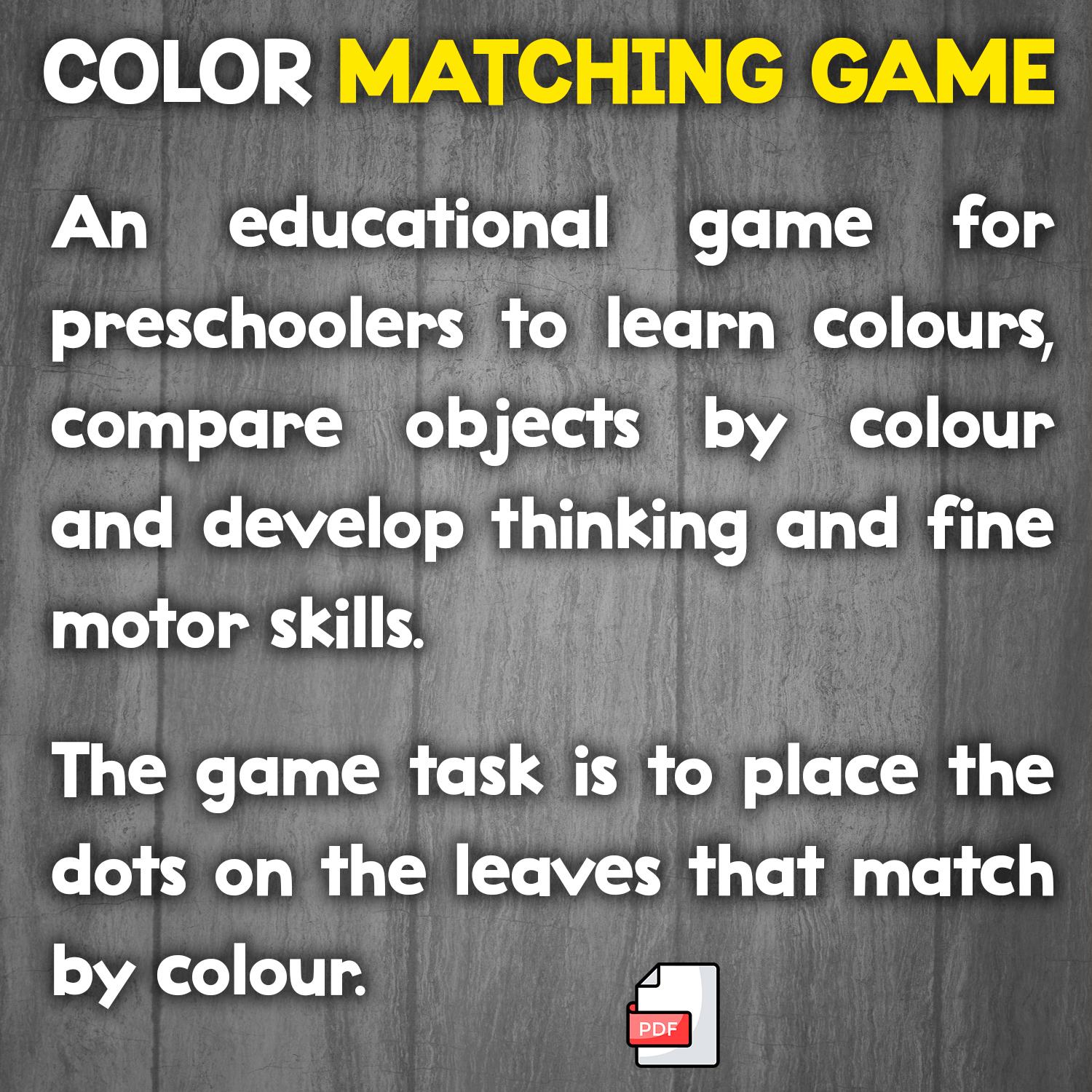 Color Recognition & Identification Activity for Preschool | Identifying ...