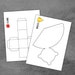3D Shapes (cut and Fold) - Three-dimensional Shapes | Paper Craft ...