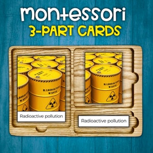 Types of Pollution Montessori Activity | Air, Water, Soil, Noise and ...