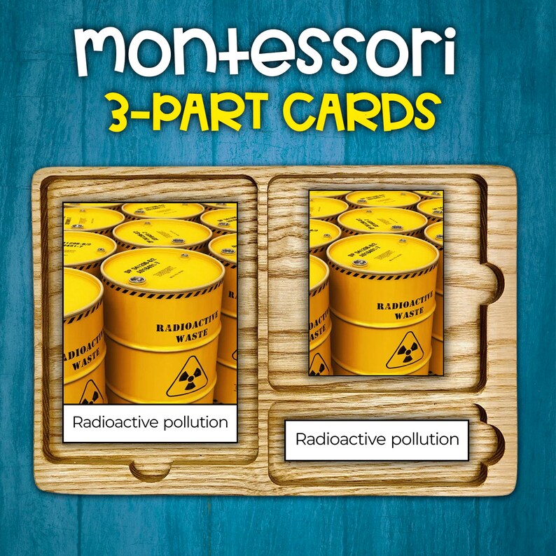 Types of Pollution Montessori Activity | Air, Water, Soil, Noise and ...