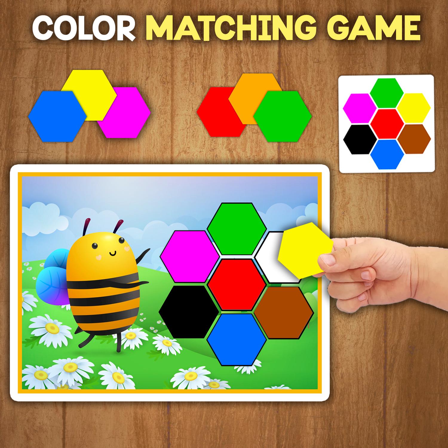 Color Matching Activity | Color Sorting | Color Pattern Activity ...