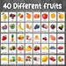 Fruits Flashcards | REAL PICTURES | Fruits Montessori 3-PART Cards ...