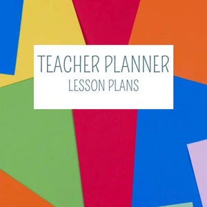 Digital Teacher Planner - Etsy