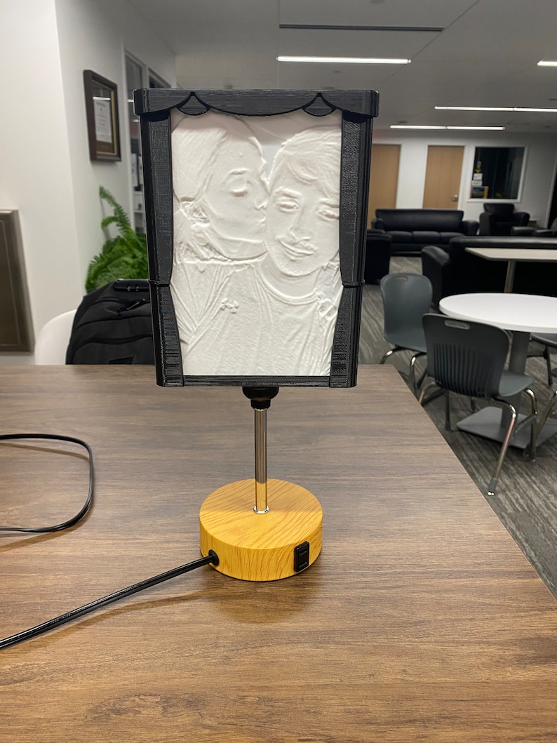 Custom 3D Printed Lamp - Etsy