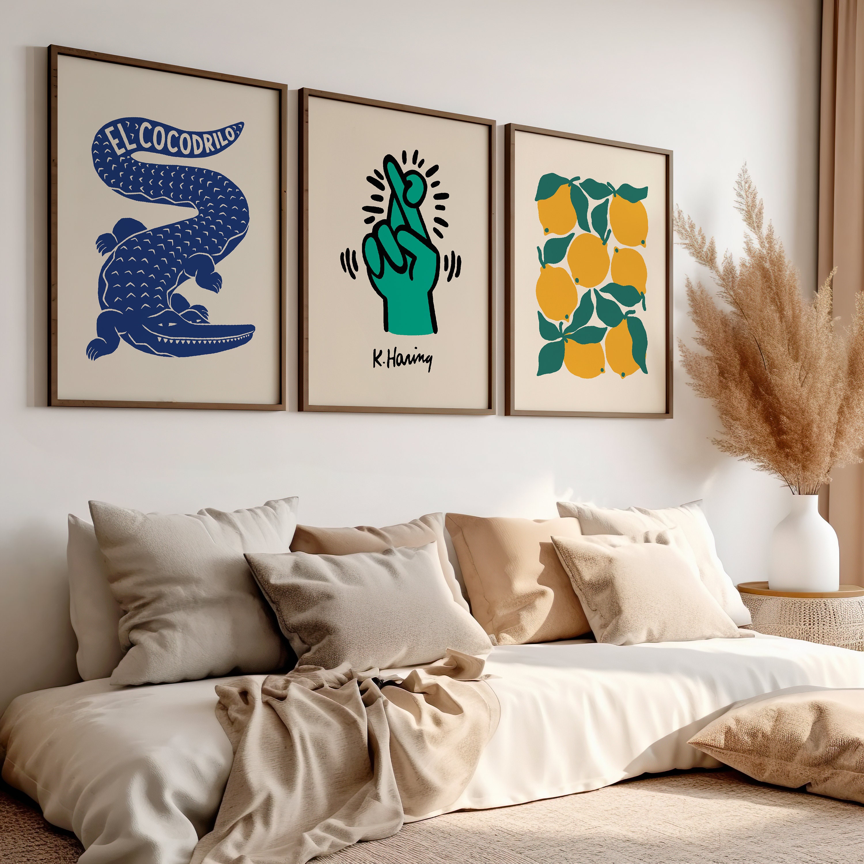 Keith Haring Safe Sex Pop Art Wall Art, Digital Print Download, Digital ...