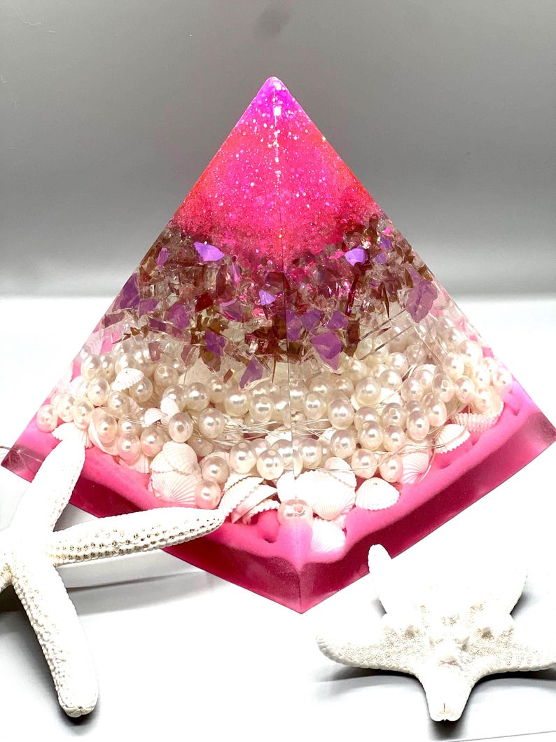 Pink Pyramid Light - Etsy