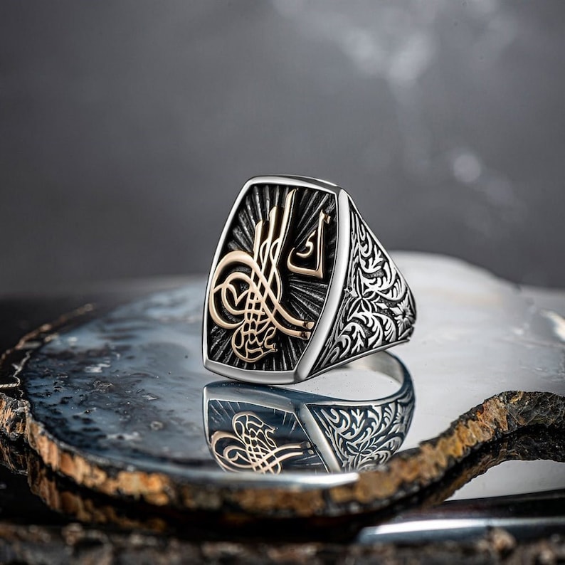 Sterling Silver Ottoman Ring, Turkish Ring, Silver Turkish Ring, Silver ...