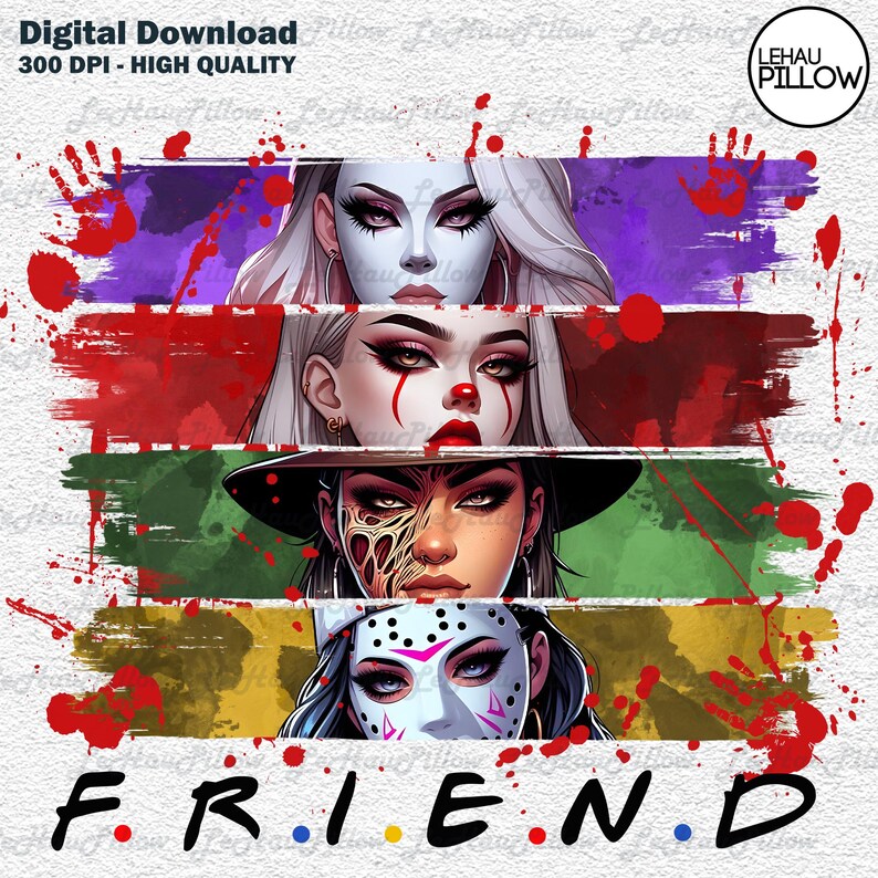 Chicano Halloween Horror Friends Png, Movie Killers Png, Scary Halloween Movie Png, Horror Movie ...