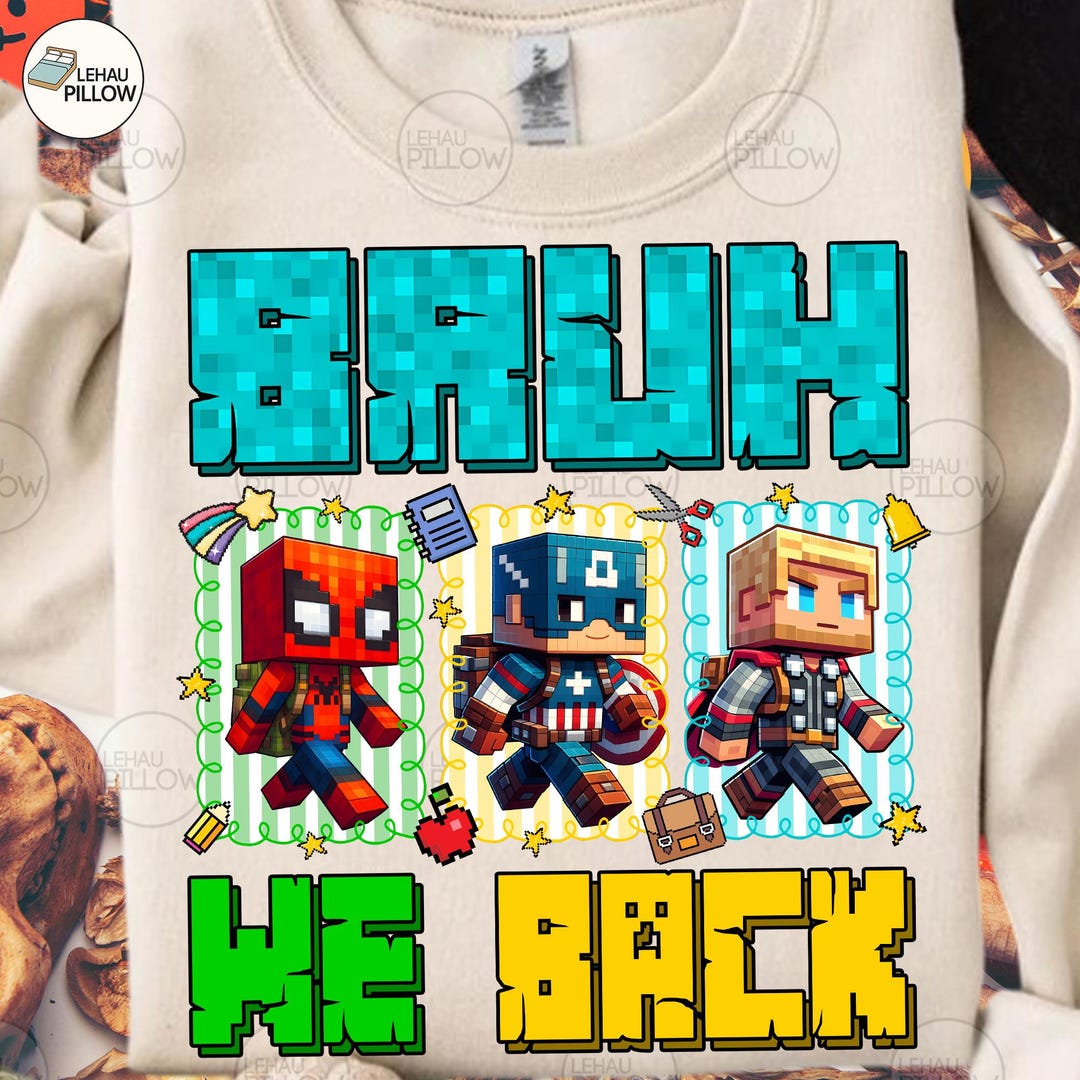 Superhero Back to School Png Bundle, School Boys Png, Cartoon First Day ...