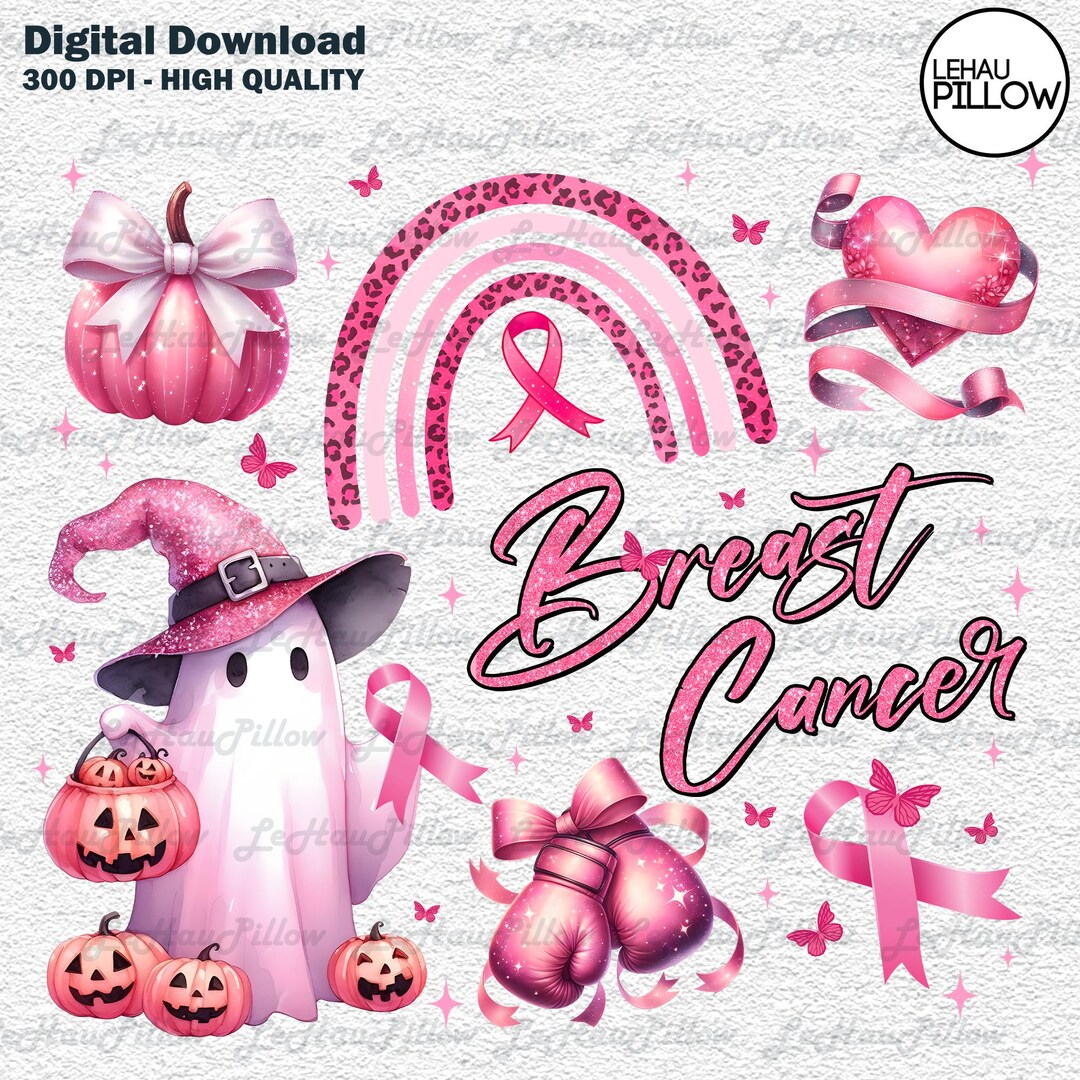 Breast Cancer is Boo Sheeet Png, Breast Cancer Awareness Png, Coquette ...