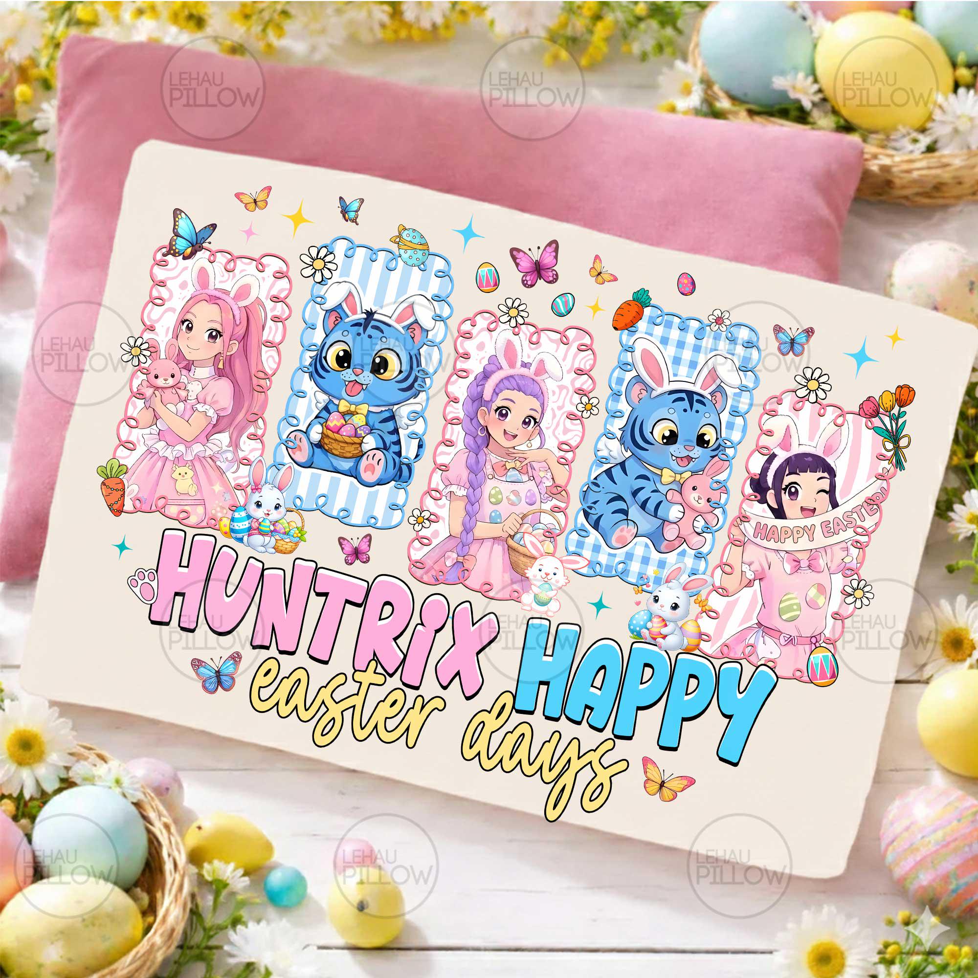 Happy Easter K-pop Png, Kpop Bunny Png, Kpop Easter Gift, Girl Band ...