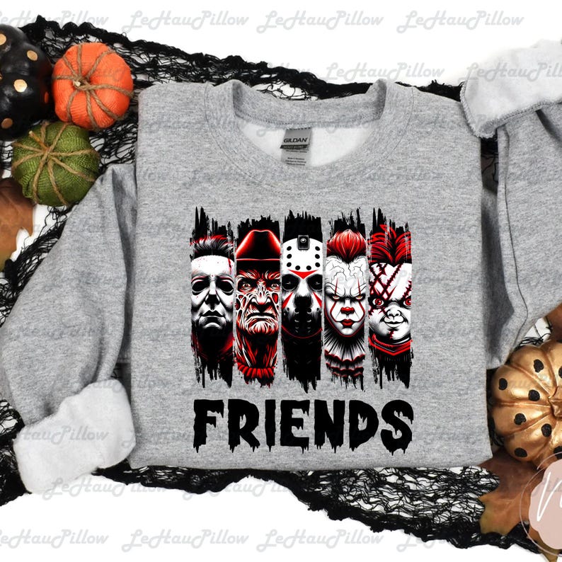 Halloween Horror Characters Png, Friends Horror Characters Png ...