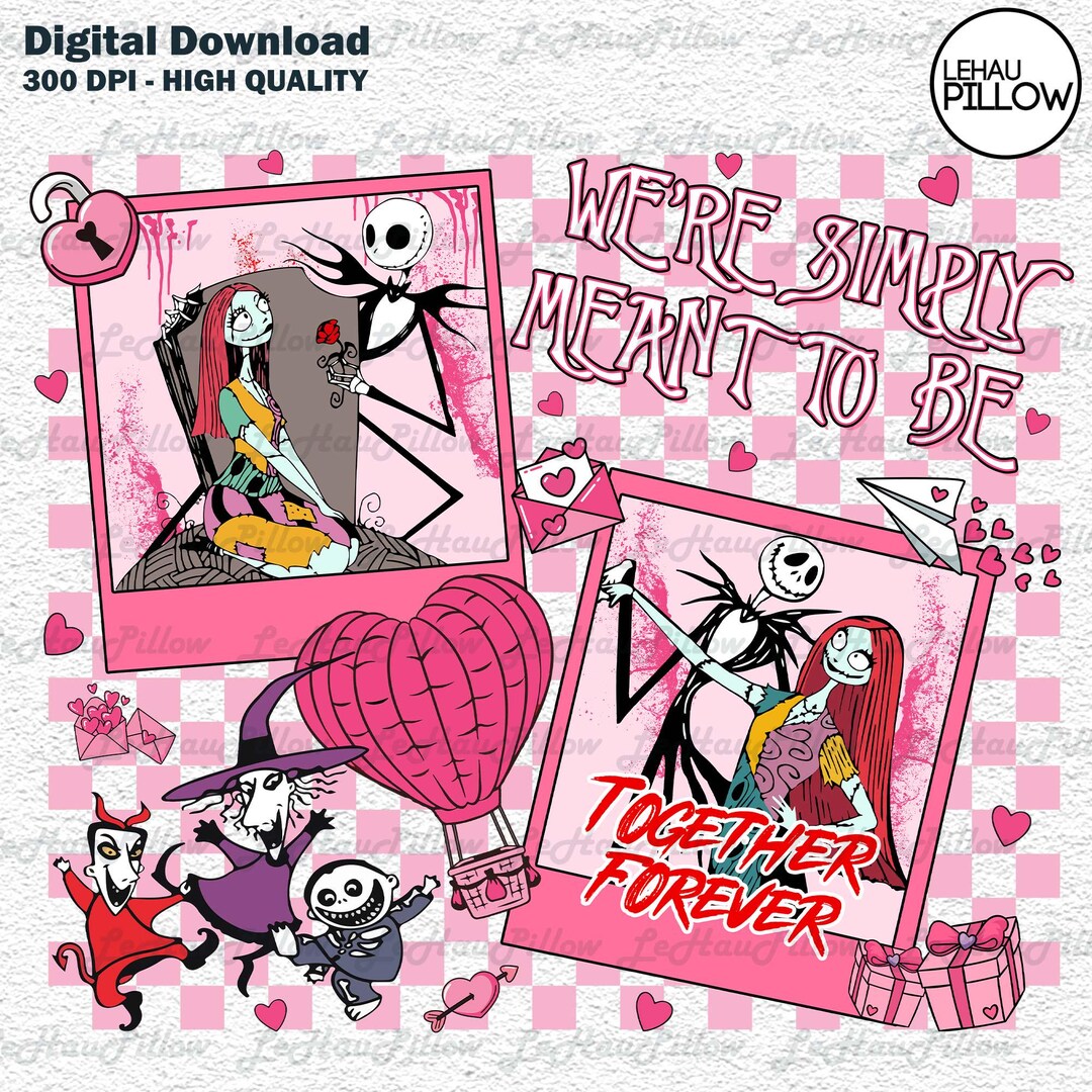 Nightmare Valentine Couple Png, Valentine Movie Couple Png, Horror ...