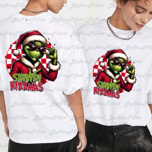 Funny Green Skibidi Rizzmas Png, Merry Rizzmas Png, Vintage Rizz Santa ...