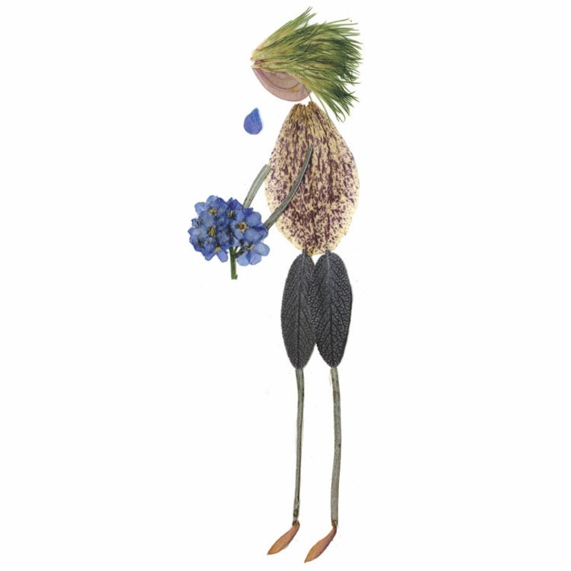 Forget Me Not Art - Etsy