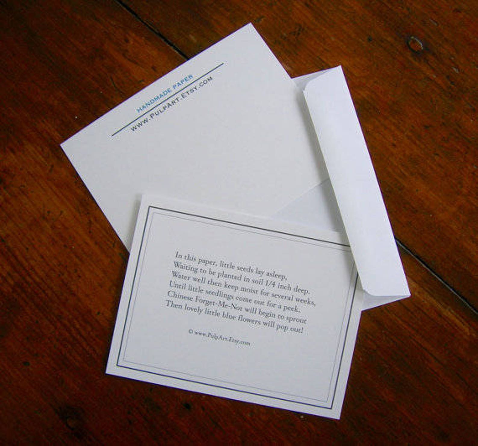 Gift card and handwritten personalized message | Etsy