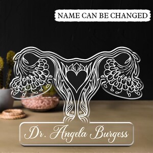 Gynecologist Acrylic Plaque With Custom Name, Gift for Labor and ...