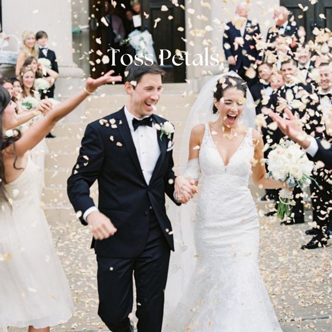 Printable Wedding Cone Template for Petal Toss DIY Editable Confetti ...