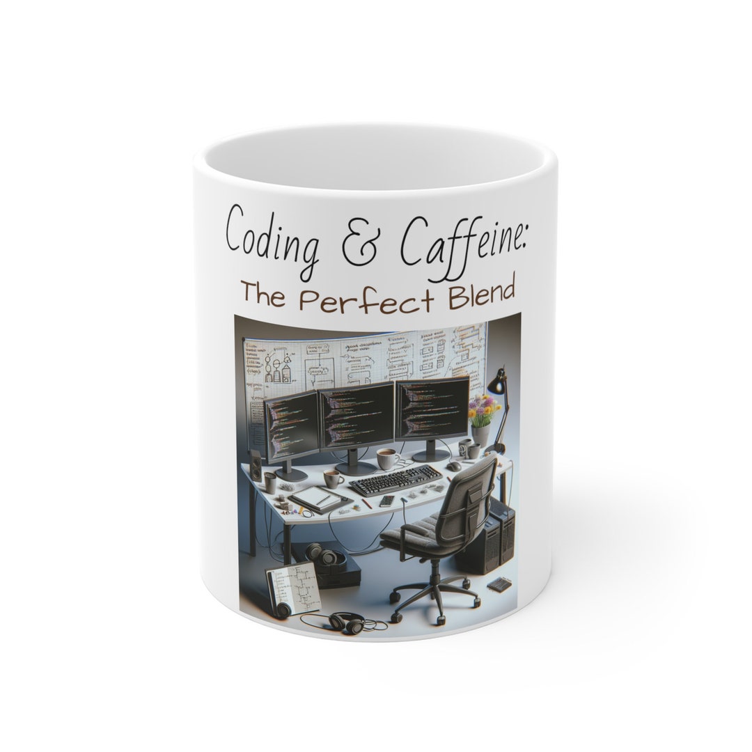 Coding & Caffeine: the Perfect Blend - Etsy